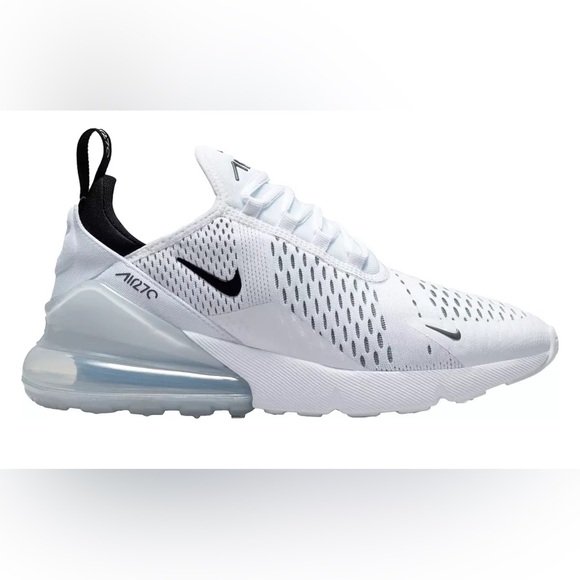 Nike | Shoes | Nike Women Air Max 27 White And Black Shoes | Poshmark